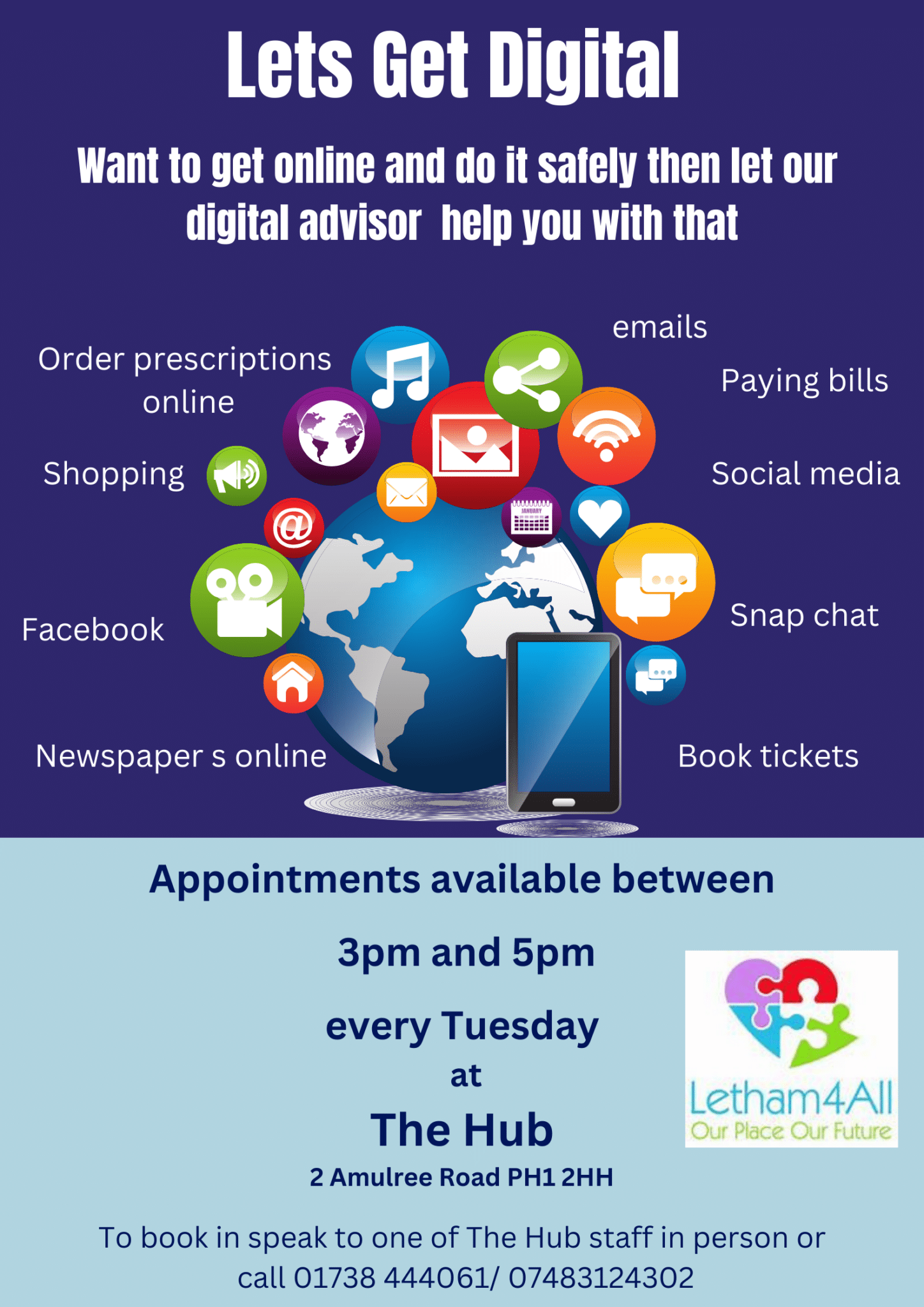 Let’s get digital - The Hub, Letham